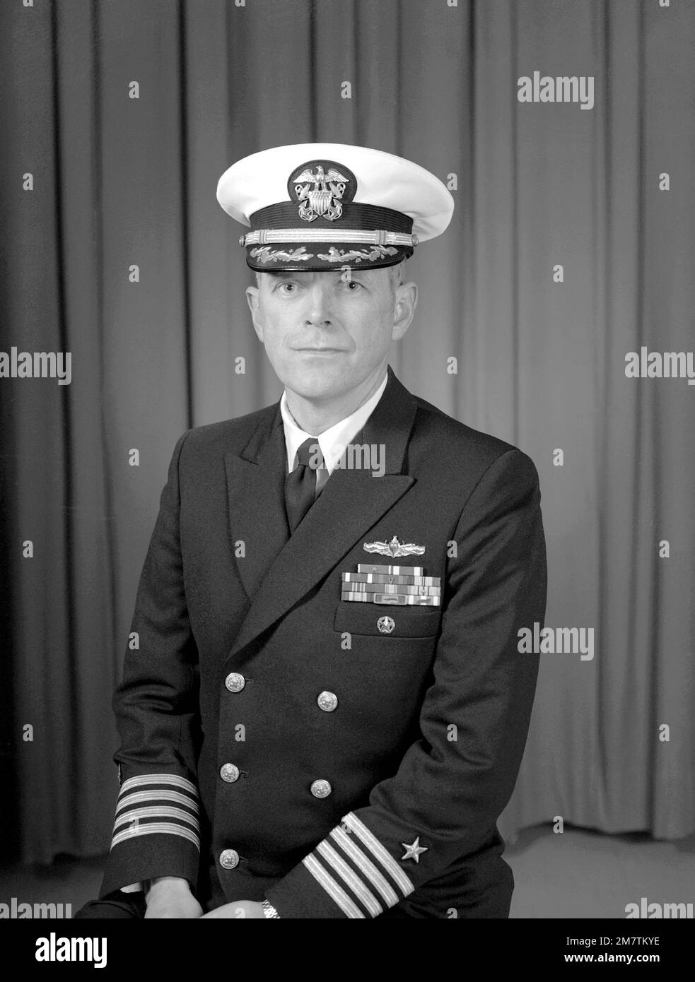 CAPT Joseph C. Strasser, USN (covered). Country: Unknown Stock Photo ...