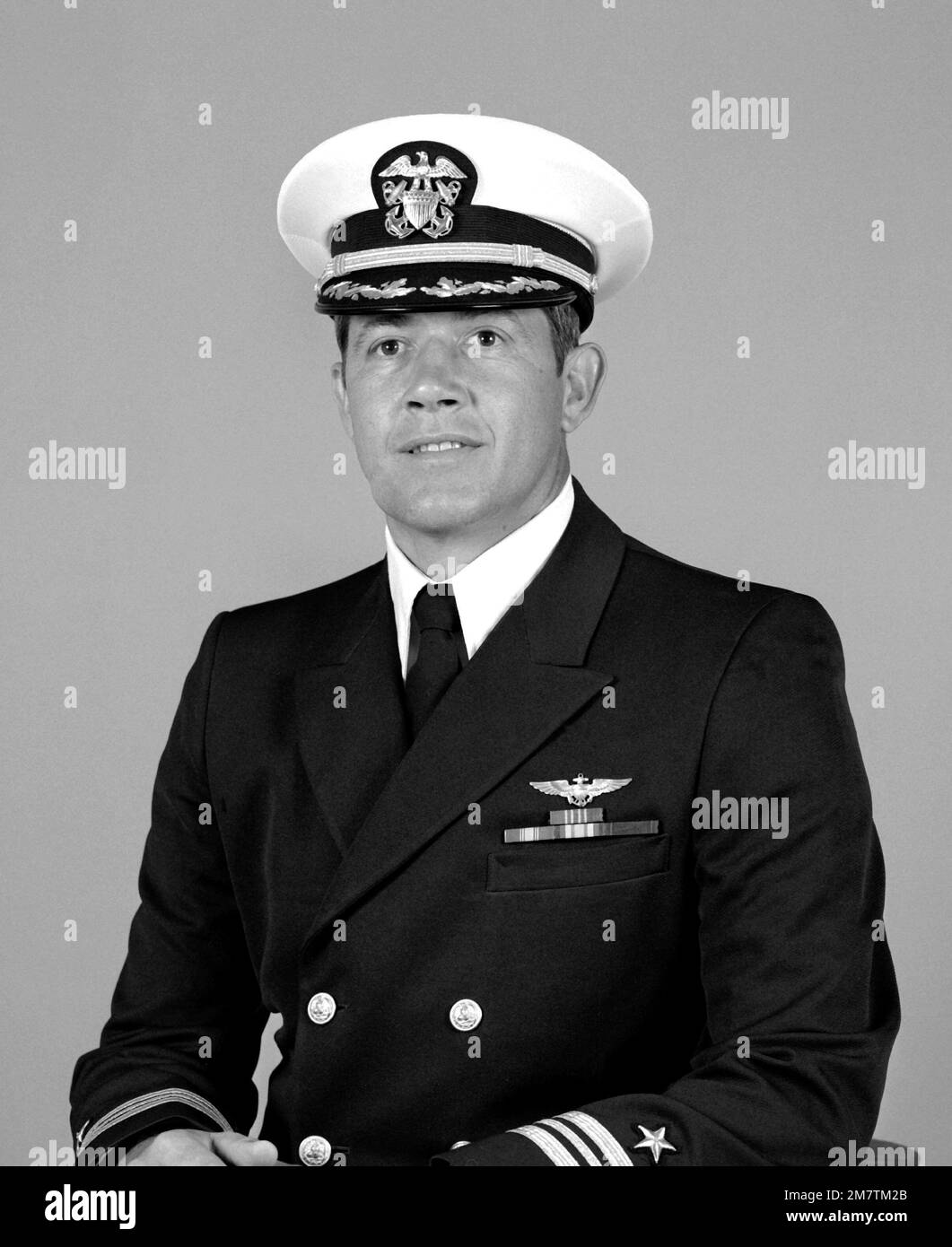 CDR William Thurman Meyers, USN (covered). Country: Unknown Stock Photo ...