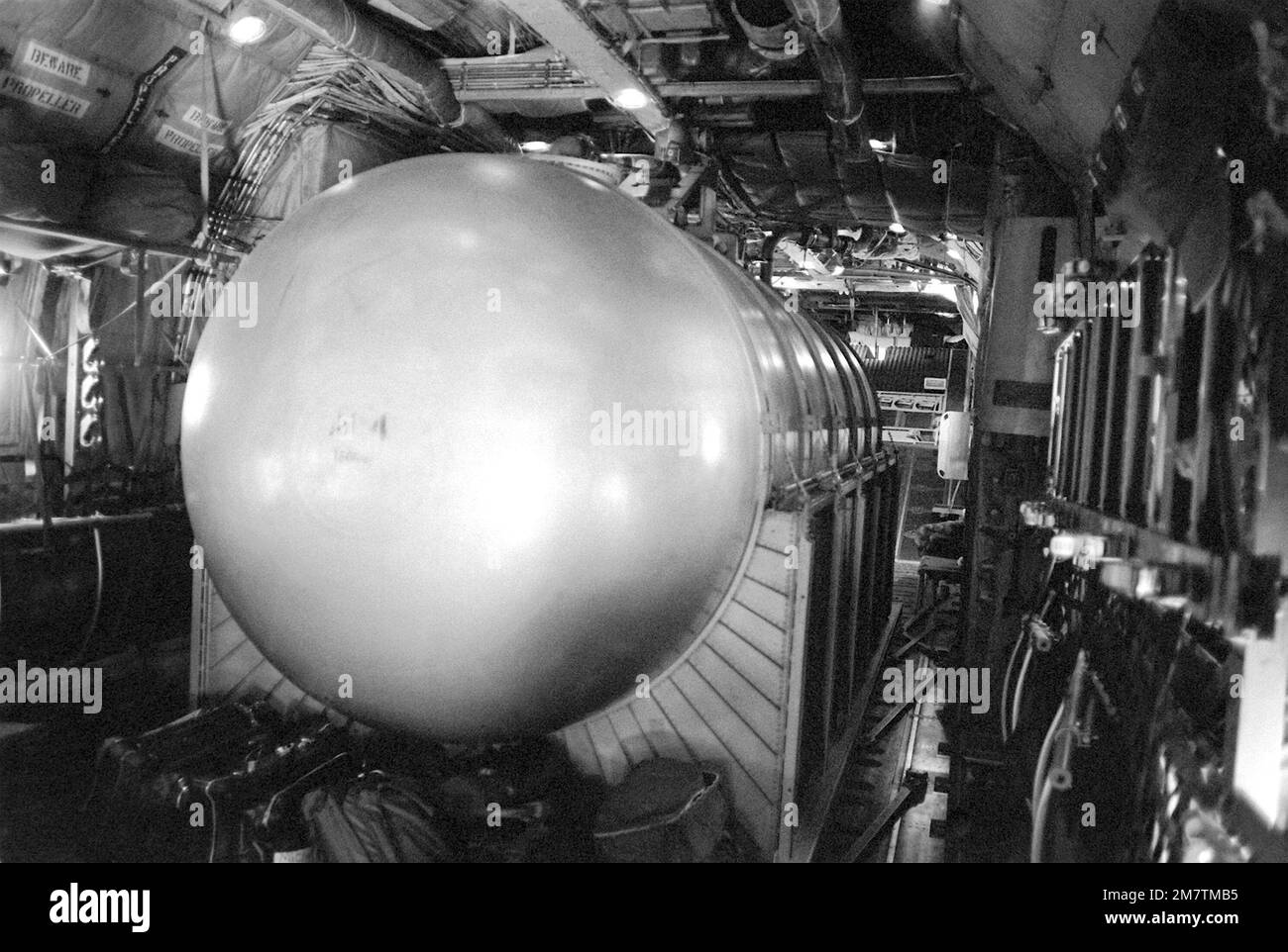 This 3,600 gallons aviation fuel tank is used inside of this C-130 ...