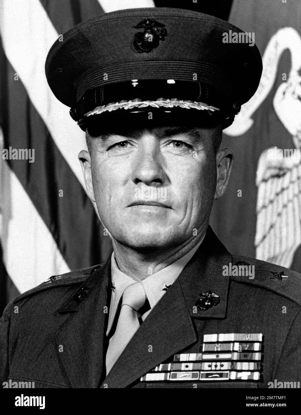Brig. GEN. Louis H. Buehl III, USMC (covered). Country: Unknown Stock ...