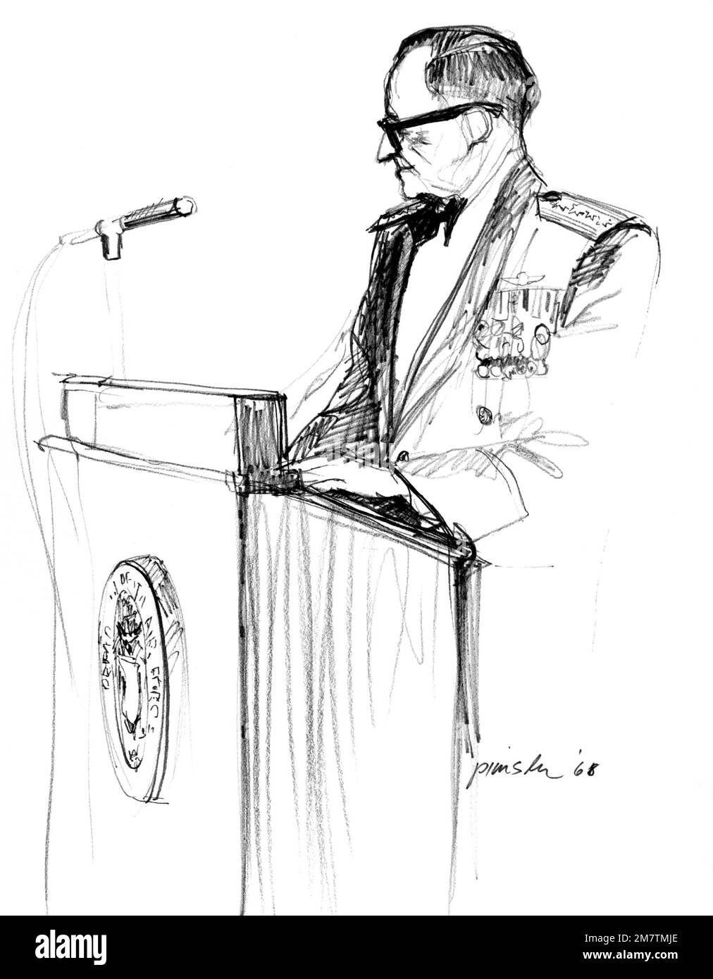 Artwork: "Art Presentation - 1968" Artist: Alvin Pimsler. Country ...