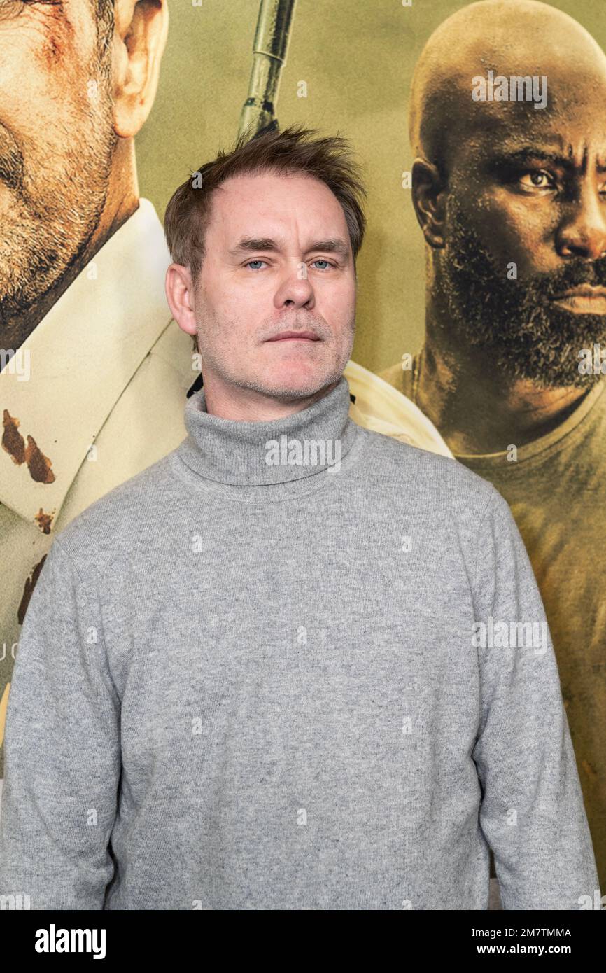 Jean-Francois Richet attends the "Plane" New York premiere at AMC ...