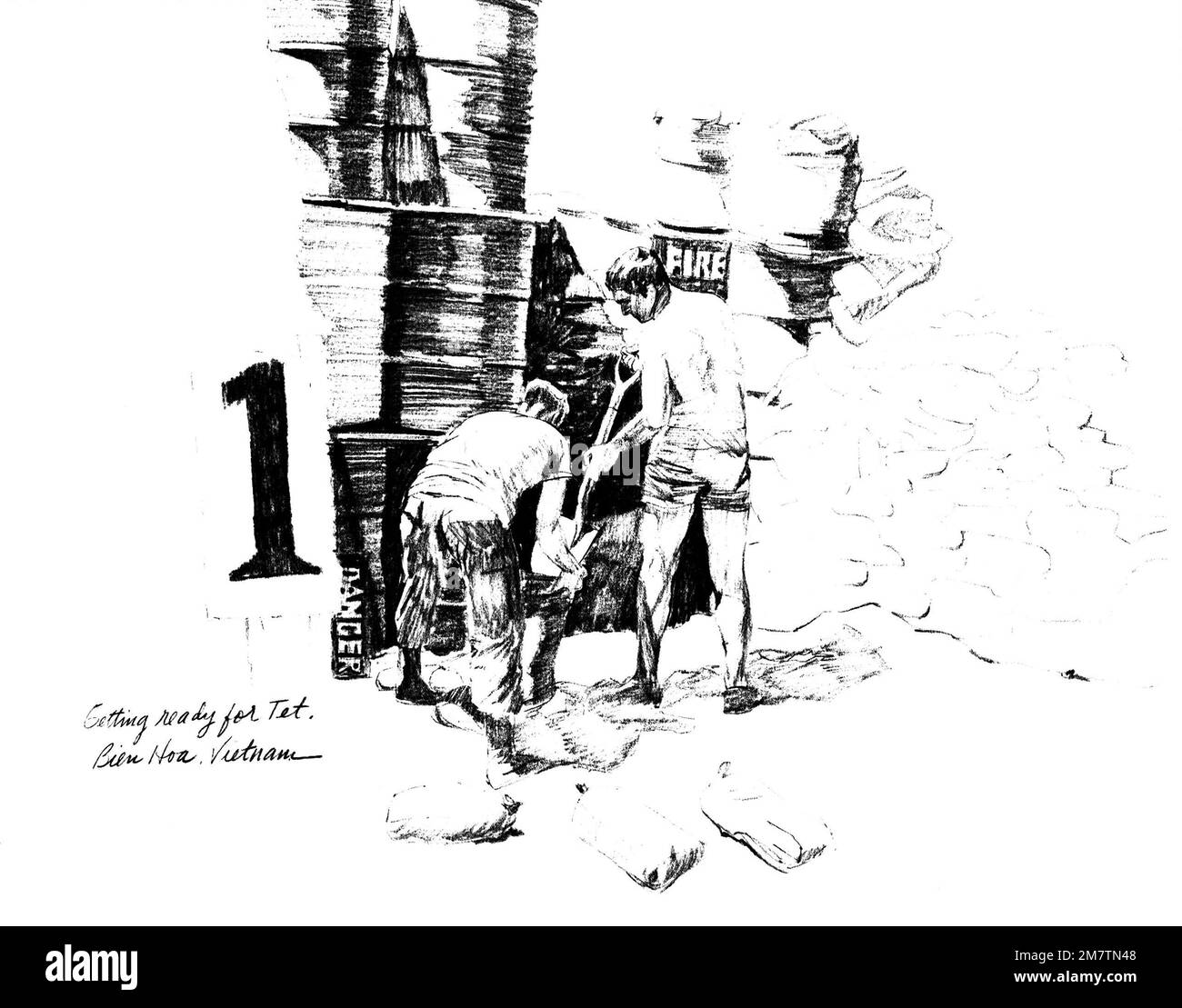 Artwork: "AN entry in the Southeast Asia Sketchbook" Artist: Kenneth ...