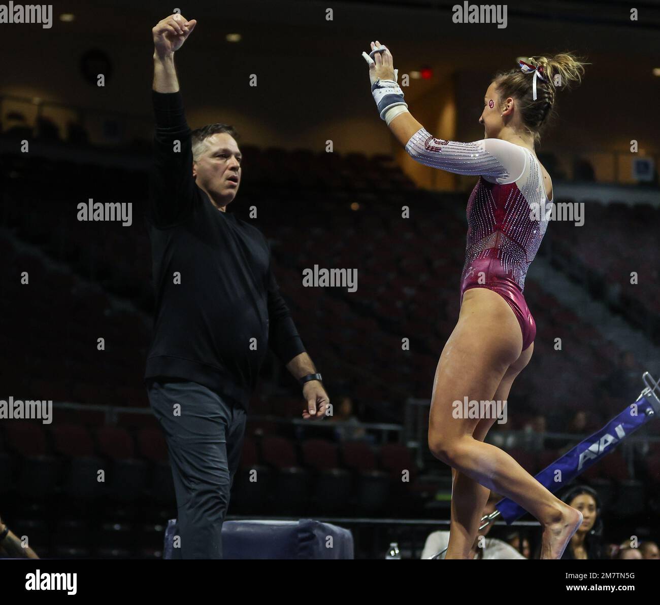 Ucla gymnastics coach hi-res stock photography and images - Alamy