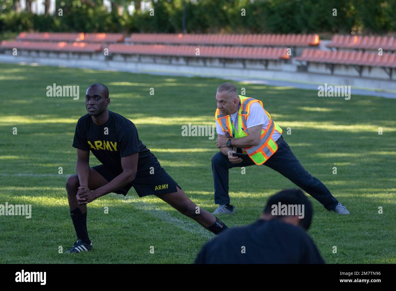 U.S. Army Capt. George Mensah, assigned to 1st Armored Brigade Combat ...