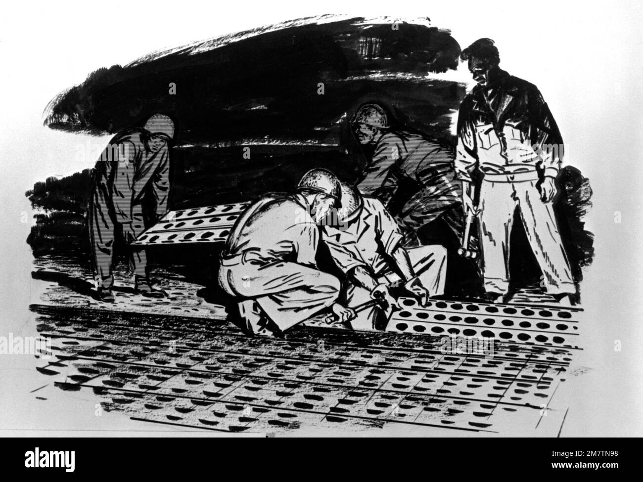 Artwork: "Japan Bombing Attack South Pacific" Artist: Unknown. Country ...