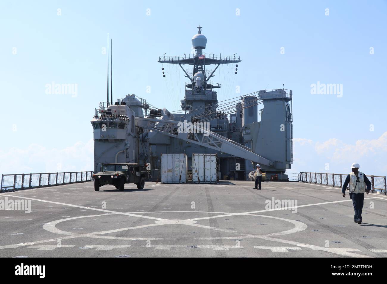 TIMOR SEA (May 13, 2022) The forward-deployed amphibious dock landing ...