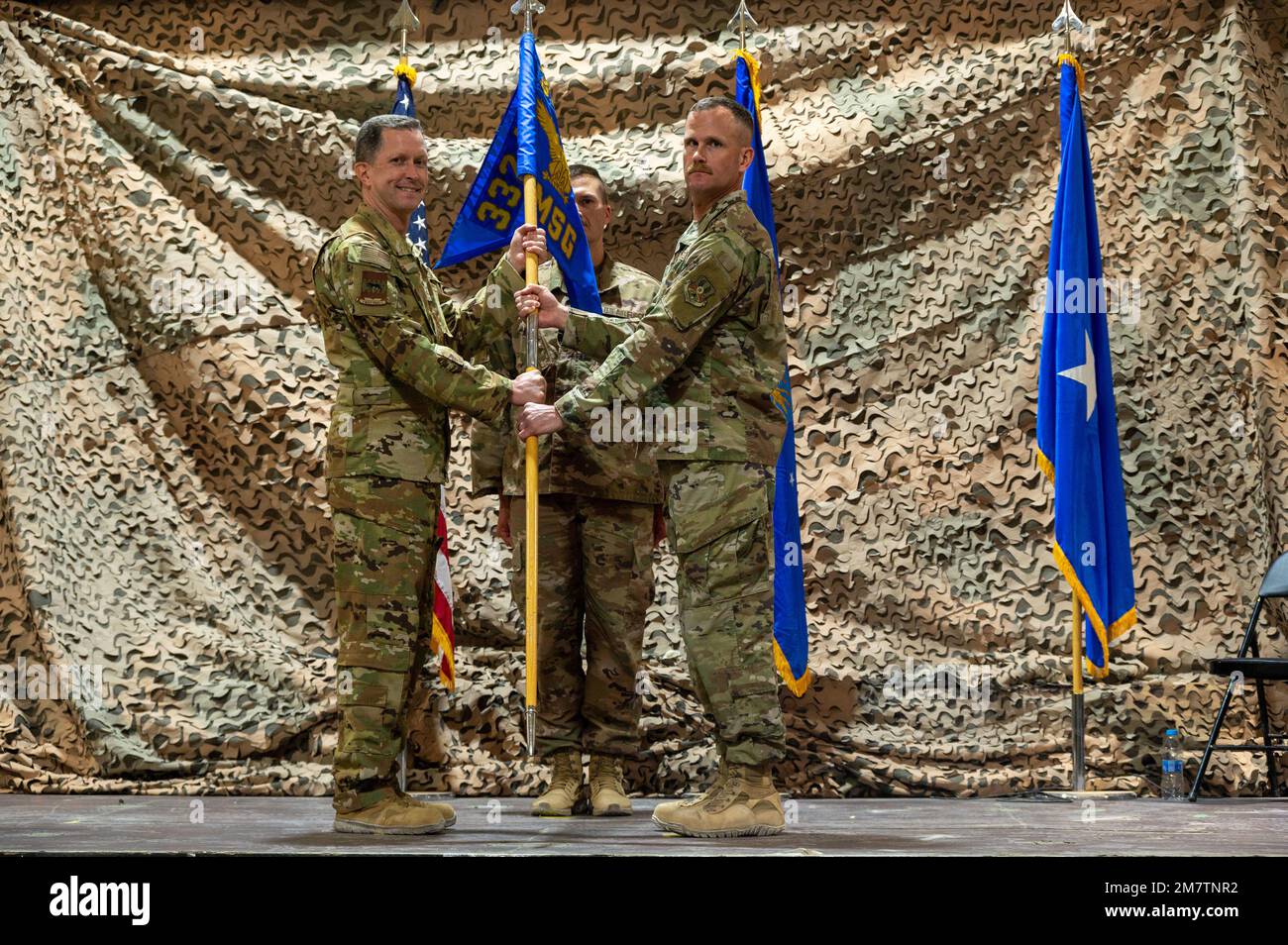U.S. Air Force Brig. Gen. Christopher Sage, 332d Air Expeditionary Wing ...