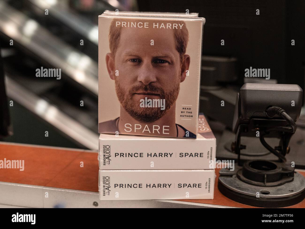Book by Prince Harry, Duke of Sussex memoir titled ‘Spare’ went on sale ...