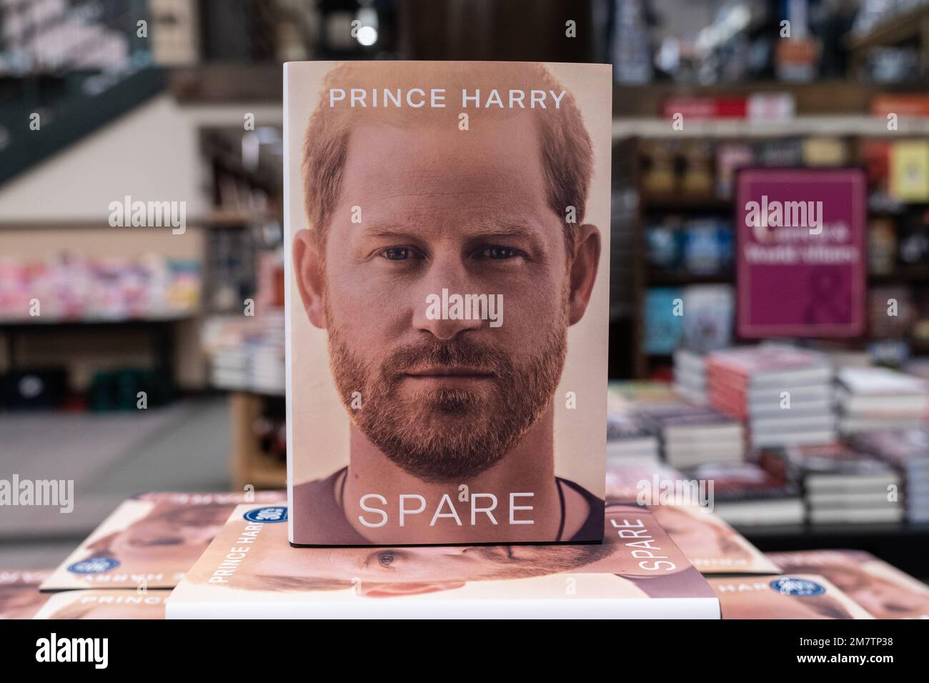 Book By Prince Harry Duke Of Sussex Memoir Titled ‘spare Went On Sale