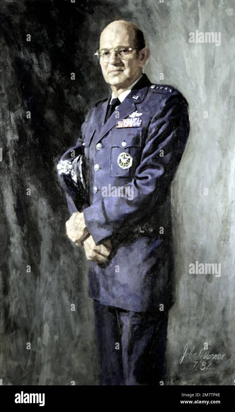 Artwork: "GEN Lew Allen, Jr. - CHIEF of STAFF, United States Air Force ...