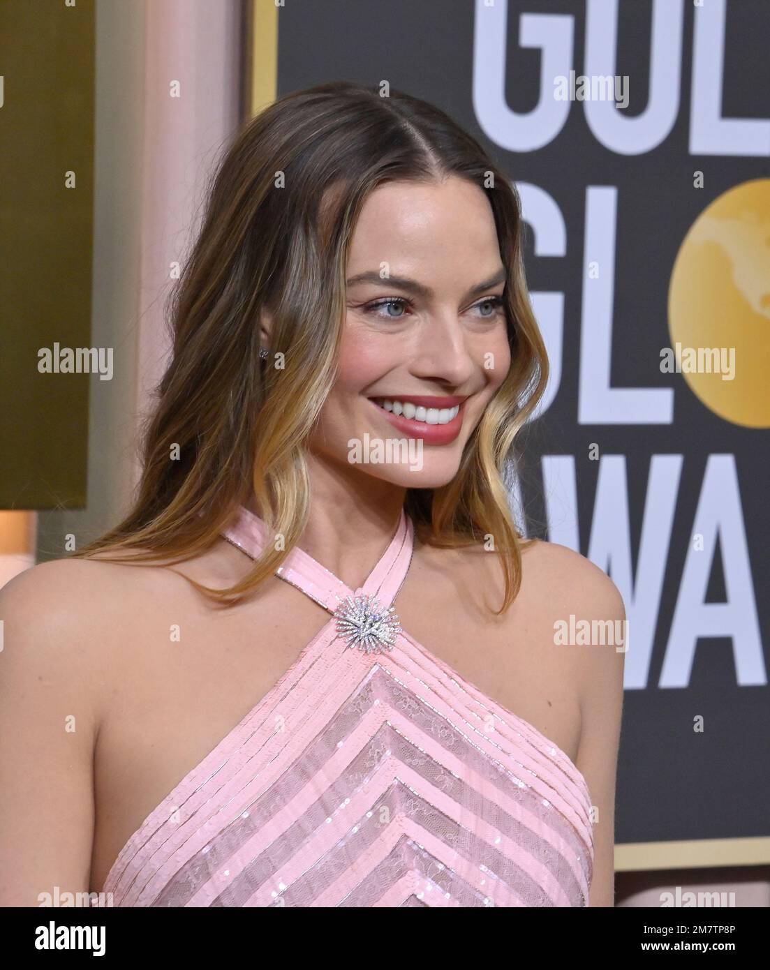 Beverly Hills, United States. 10th Jan, 2023. Margot Robbie arrives for ...