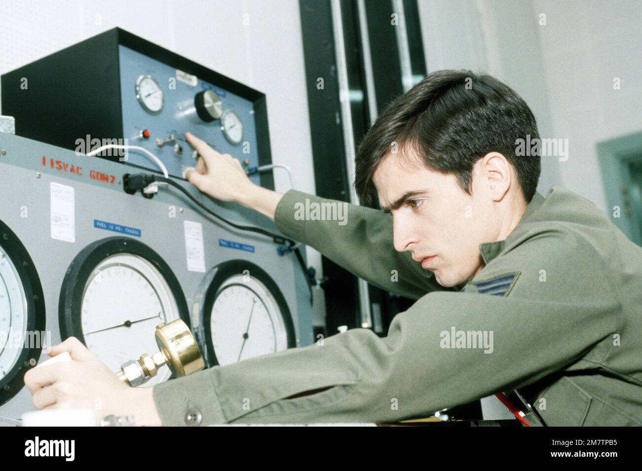 SSGT Stephen C. Henisa, Precision Measurement Section (Avionics), 316th ...