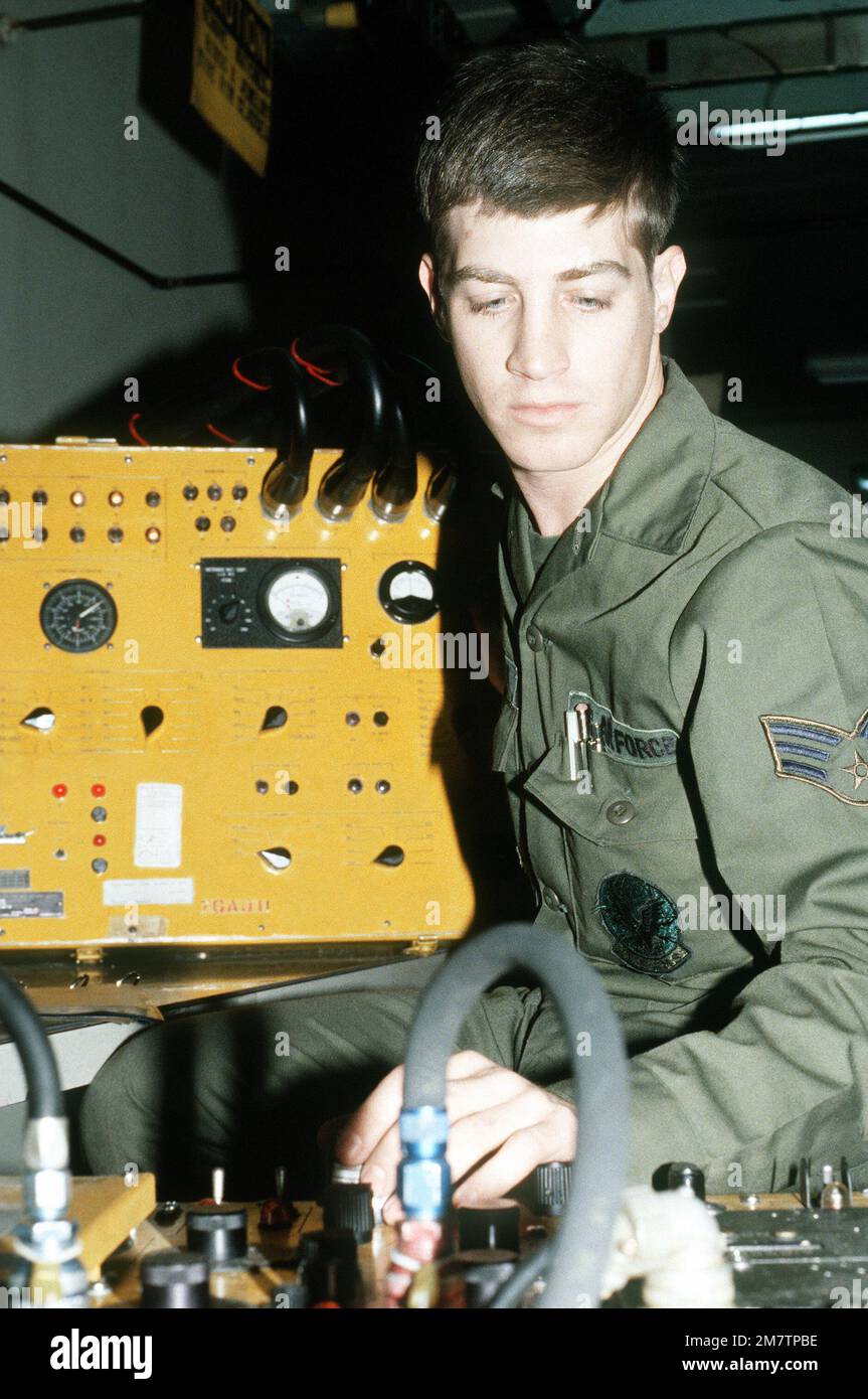 SGT Barry M. Jacobs, Instrument System Section, 316th Field Maintenance ...