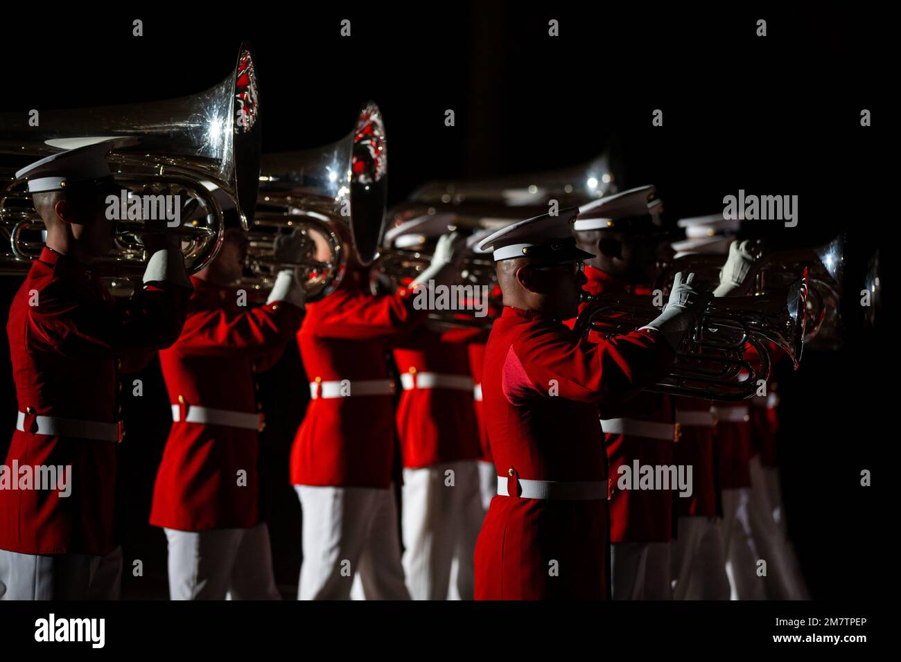 Marines with “The Commandant’s Own,” U.S. Marine Drum and Bugle Corps ...