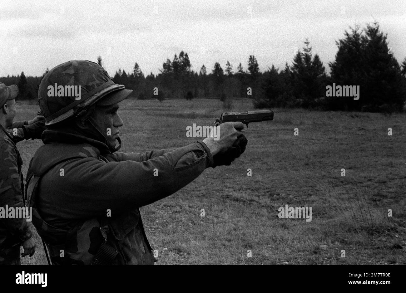 PFC Dennie Pack, a candidate in the Ranger Indoctrination Program (RIP ...