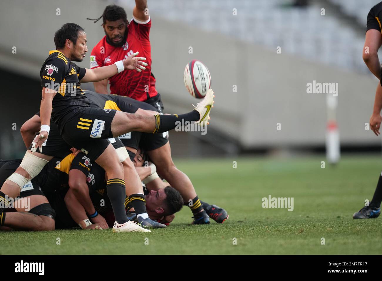 Suntory Sungoliath's Yutaka Nagare during the Japan Rugby League One ...
