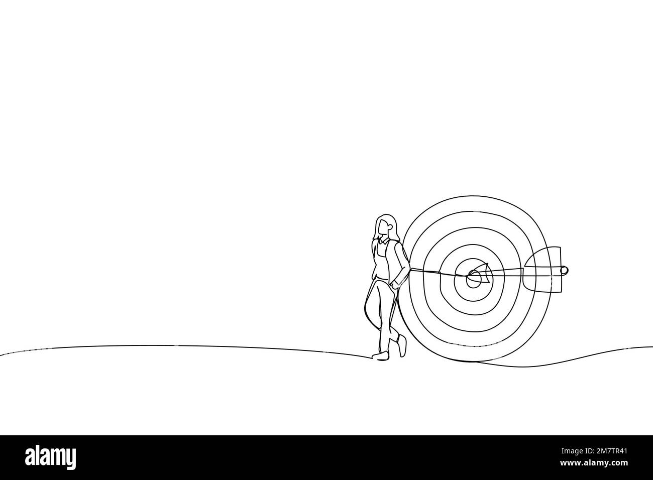 Purpose and objective Stock Vector Images - Alamy