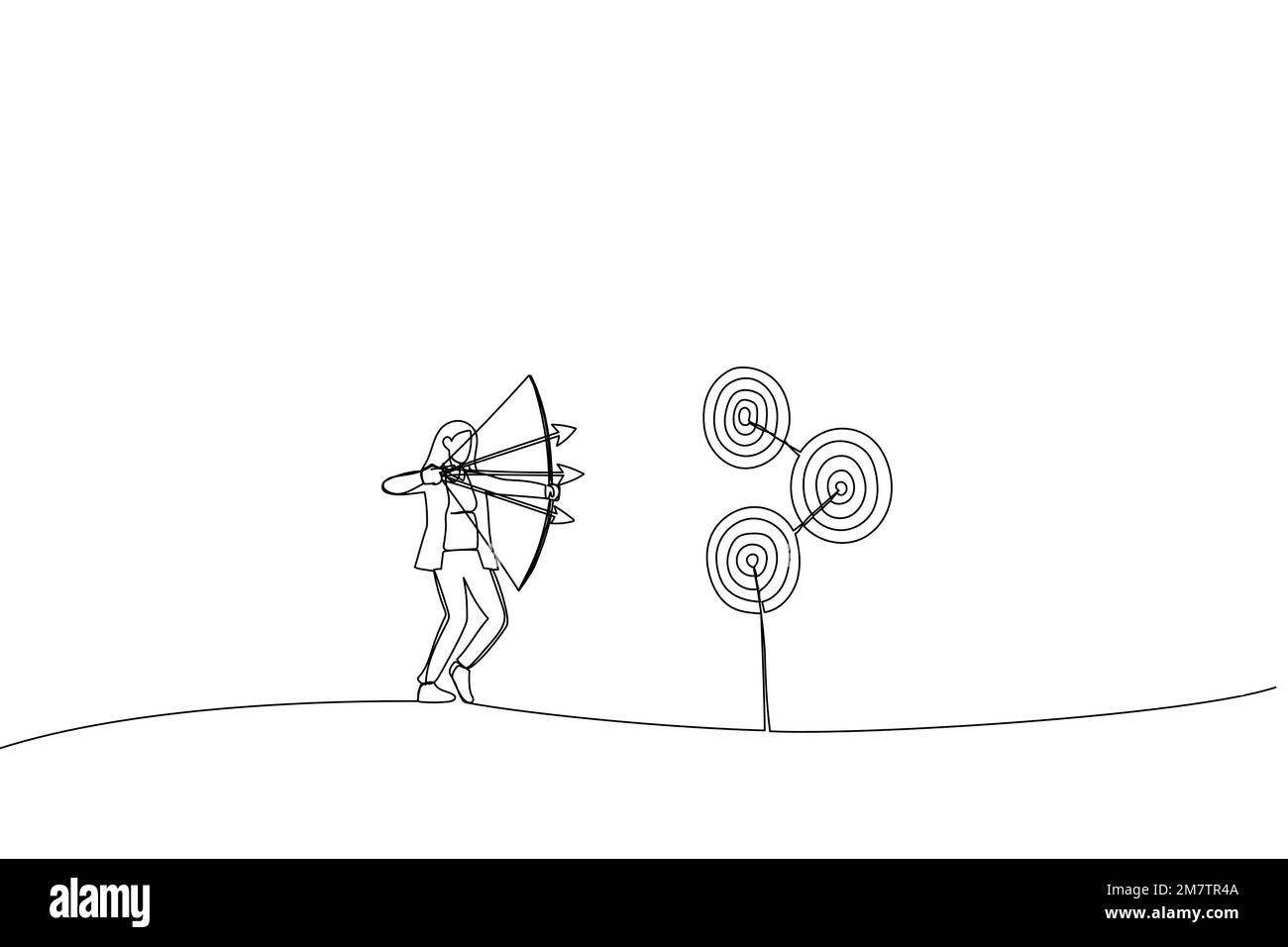 Multiple targets Cut Out Stock Images & Pictures - Alamy