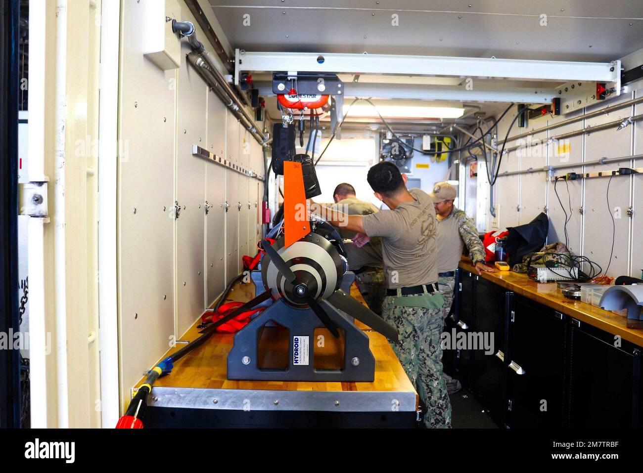 220513-O-NR876-393 SEA OF JAPAN (May 13, 2022) Members from Explosive ...