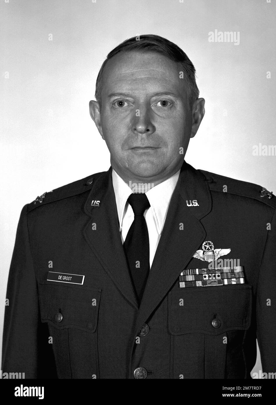 COL John P. Degroot Jr., USAF (uncovered). Country: Unknown Stock Photo ...