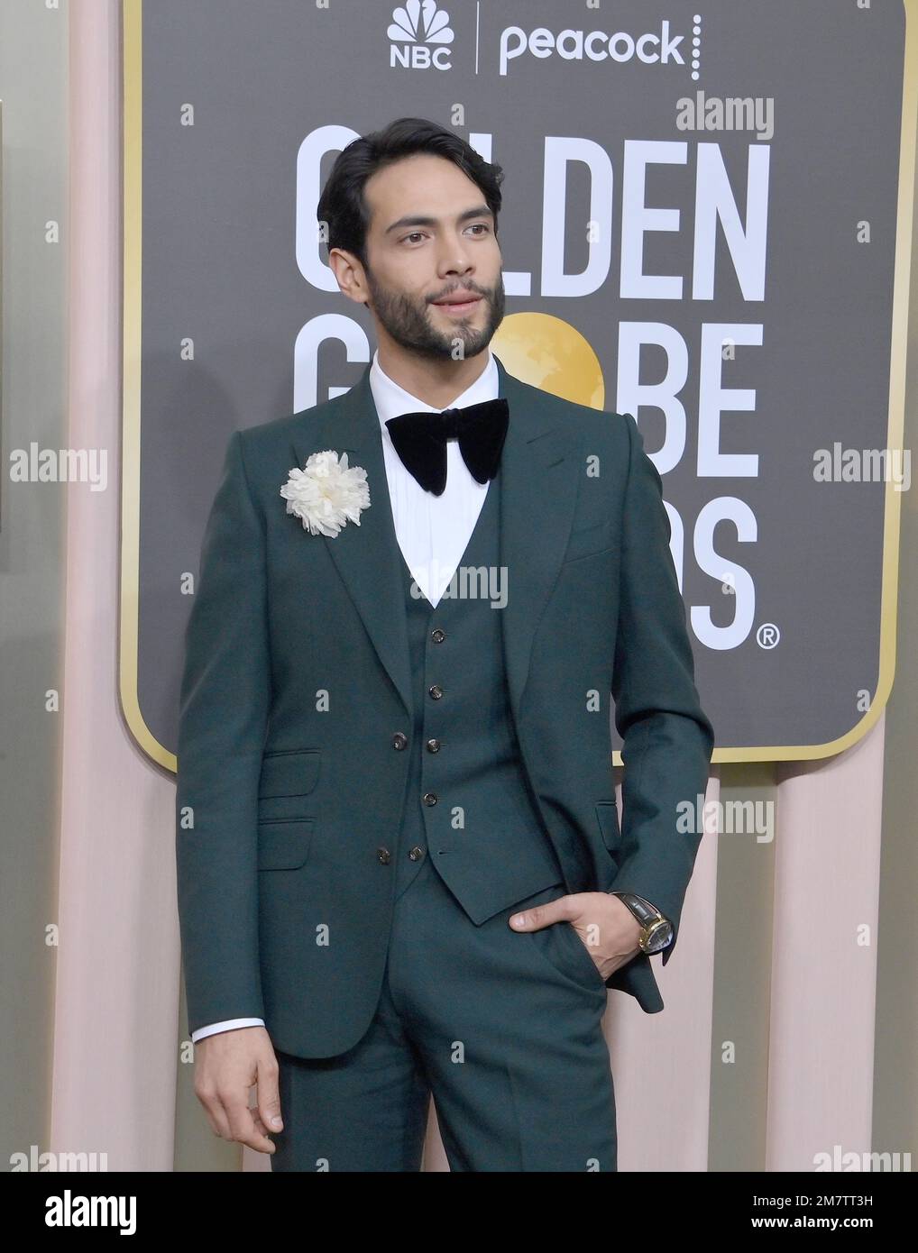 Beverly Hills, United States. 10th Jan, 2023. Diego Calva arrives for ...