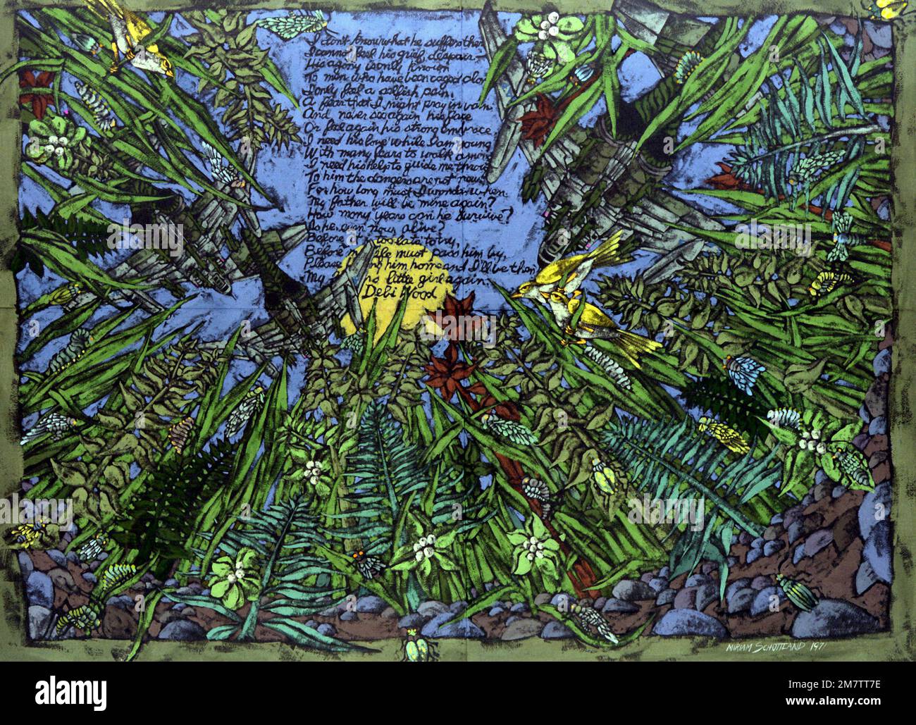 Artwork: "Missing Man" Artist: Unknown. Country: Unknown Stock Photo ...