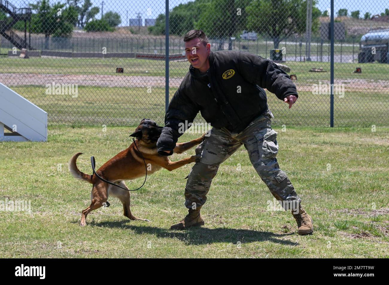 U.S. Air Force Senior Airman William Morris, 97th Security Forces ...