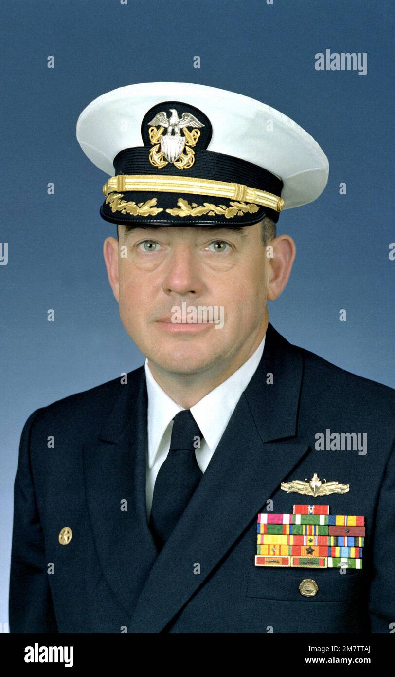 CDR James T. Rubeck, USN (covered). Country: Unknown Stock Photo - Alamy