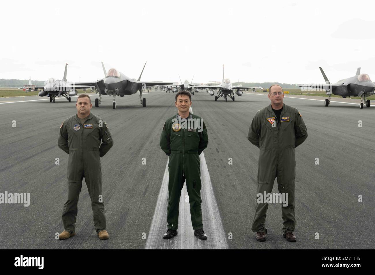 U.S. Air Force Col. Jesse J. Friedel, 35th Fighter Wing commander ...