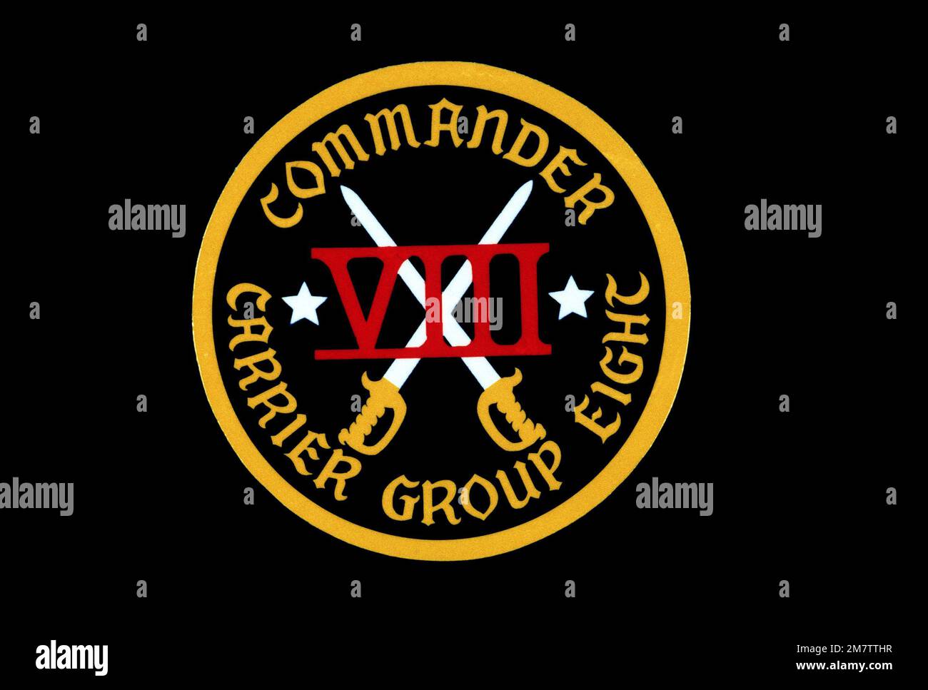 The official insignia for Commander Cruiser Carrier Group Eight ...