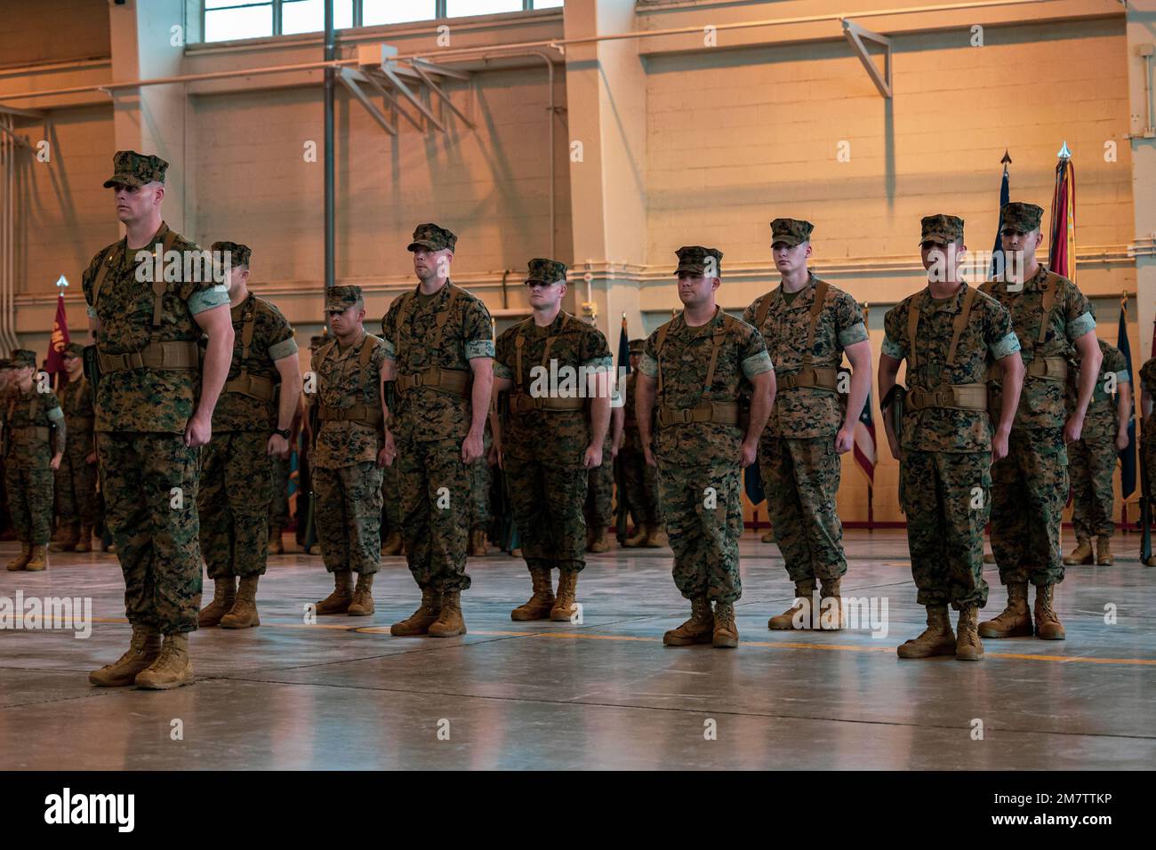 U.S. Marines assigned to Marine Aviation Logistics Squadron (MALS) 36 ...