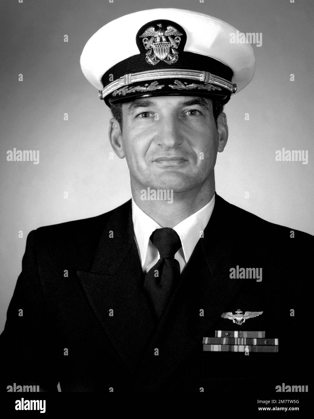CDR Jerry Baker Jr., USN (covered). Country: Unknown Stock Photo - Alamy