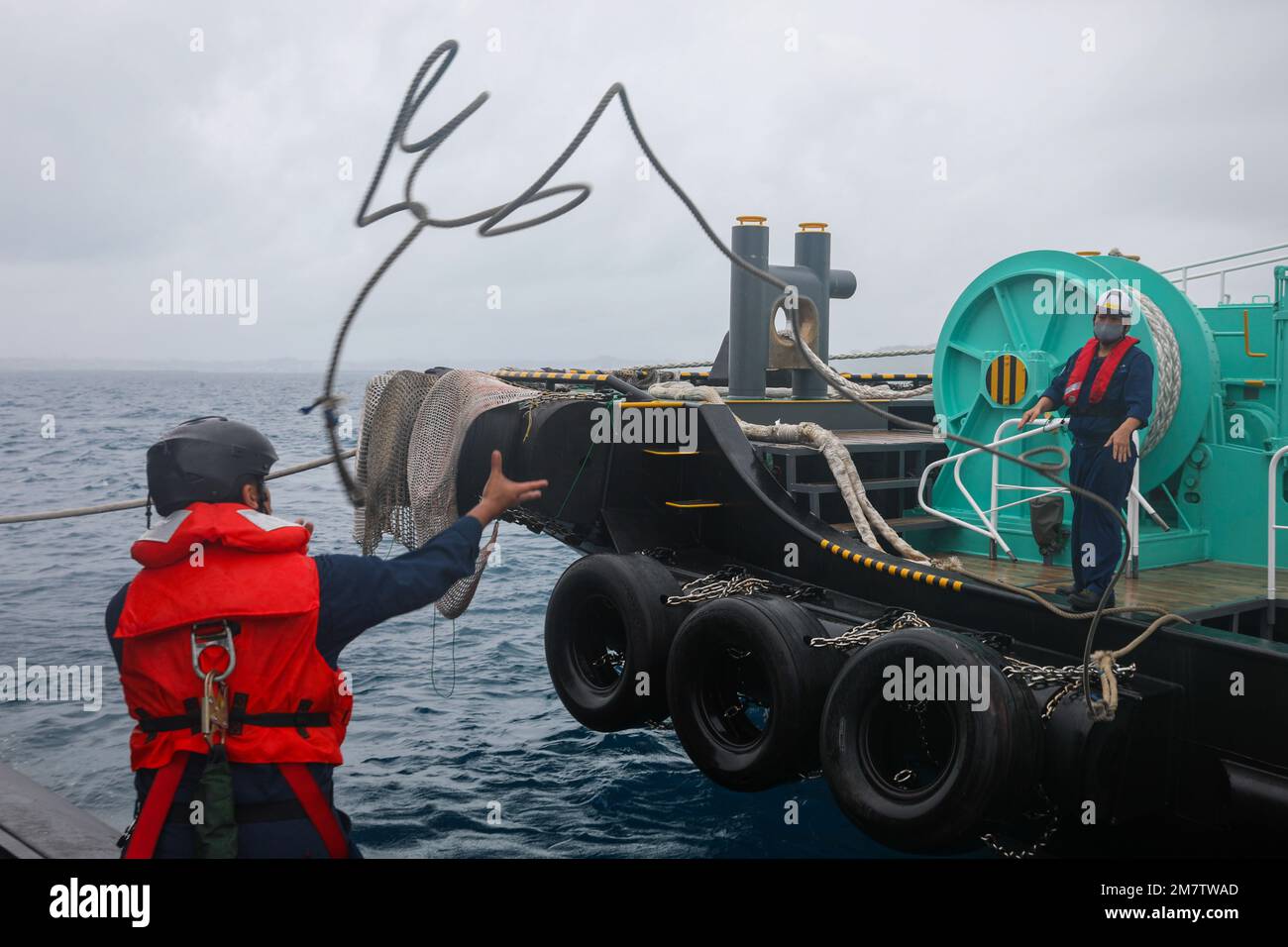 PACIFIC OCEAN – Fire Control Technician 1st Class Jose Calles, assigned ...