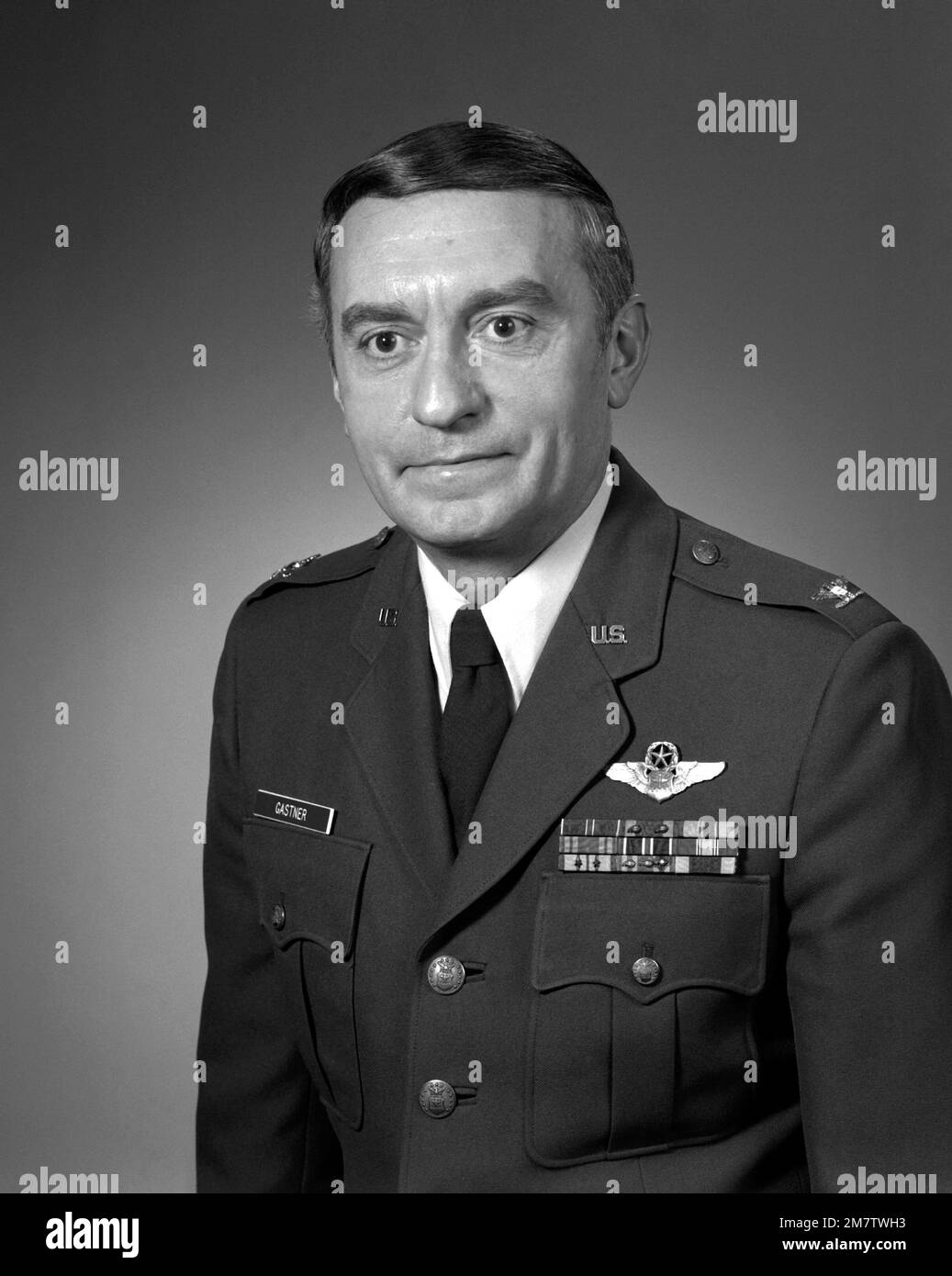 COL Robert R. Gastner, USAF (uncovered). Country: Unknown Stock Photo ...