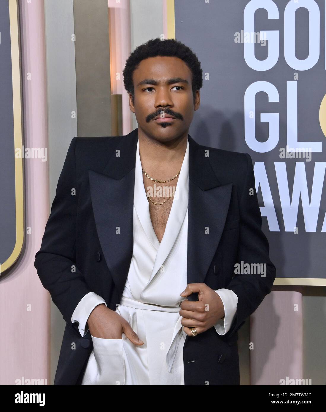 Beverly Hills, United States. 10th Jan, 2023. Donald Glover arrives for ...
