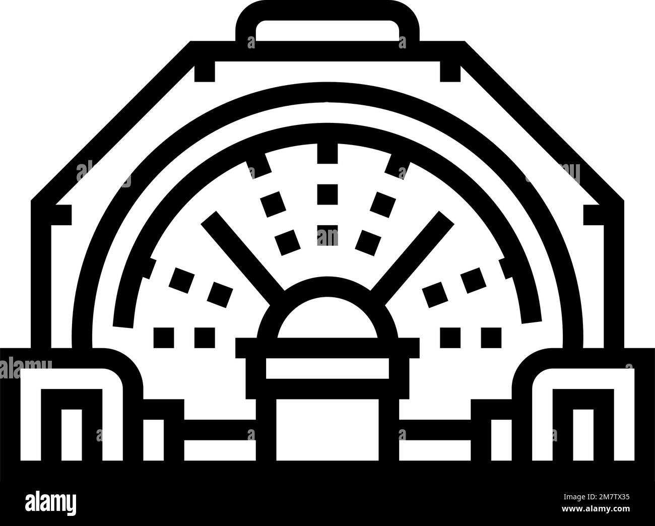 Concentrator plant Stock Vector Images - Alamy