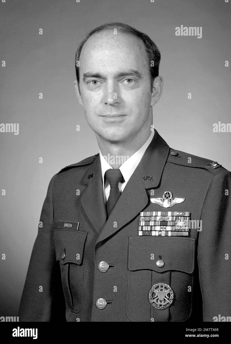 COL Joseph A. Breen, USAF (uncovered). Country: Unknown Stock Photo - Alamy