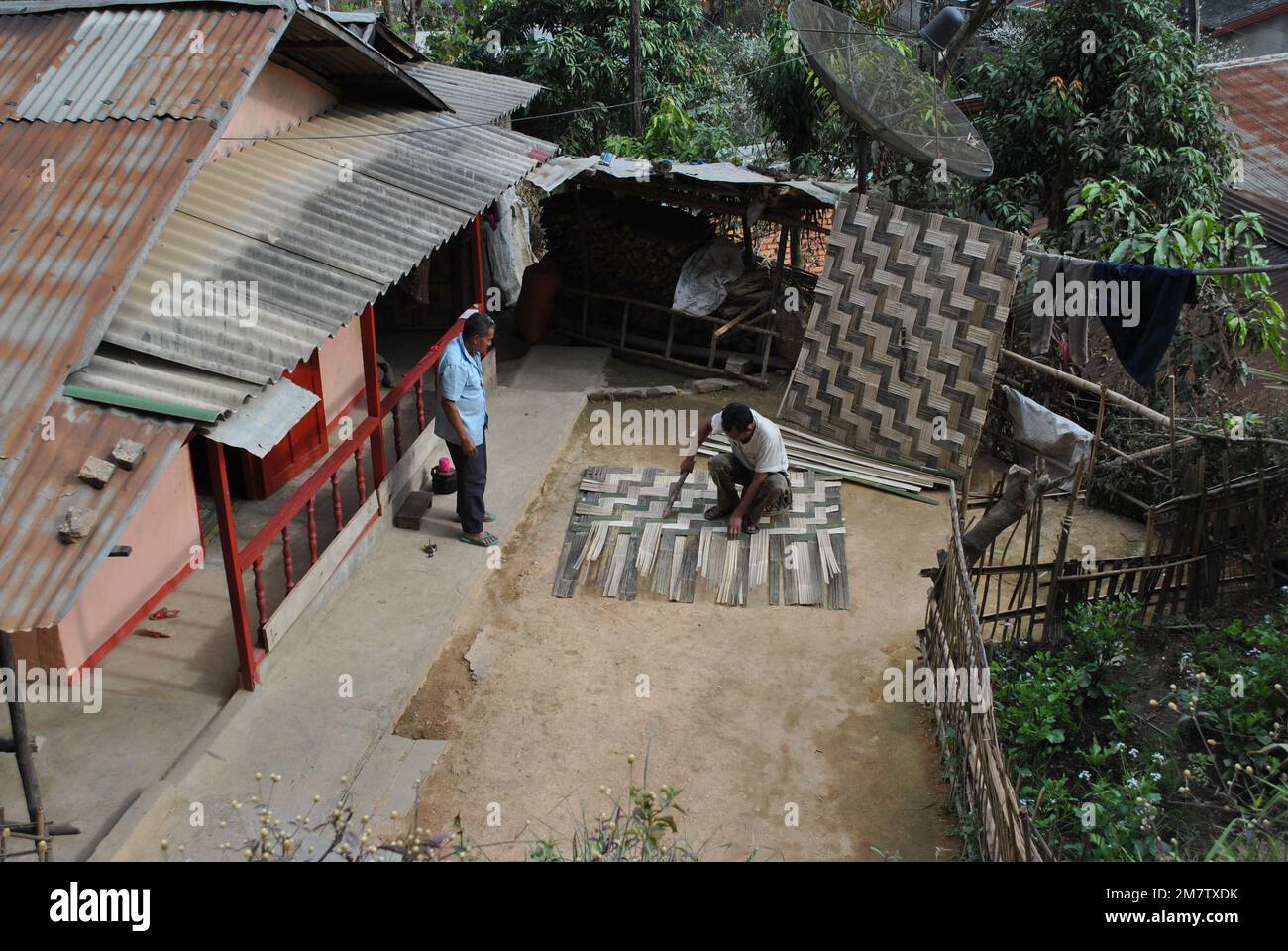 Streets life in Xam Neua Laos 2013 Stock Photo - Alamy