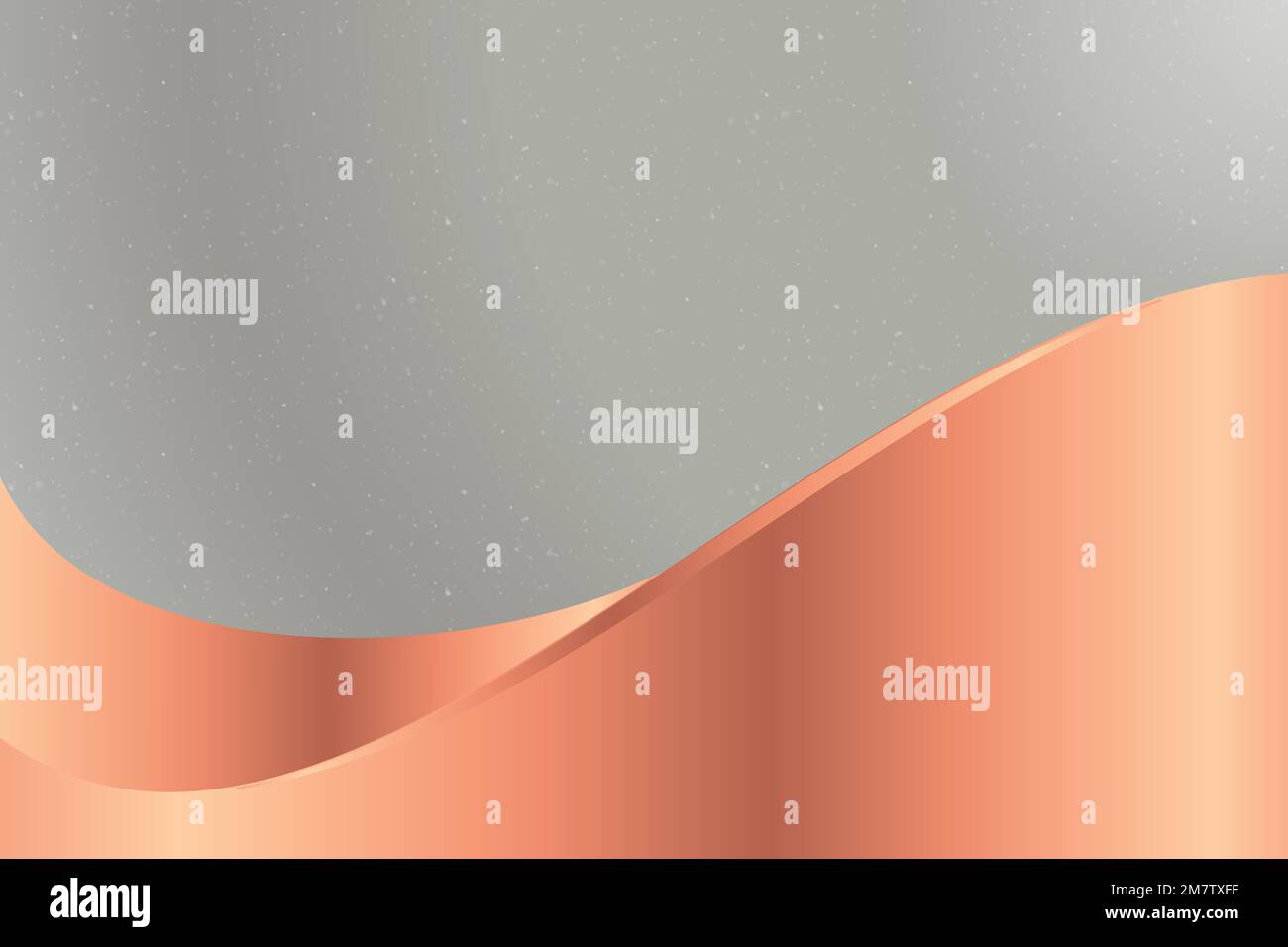 Gray background vector with copper wave Stock Vector Image & Art - Alamy