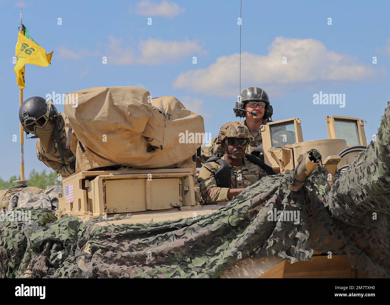 U.S. Soldiers of the 1st Battalion, 66th Armored Regiment, 3rd Armored ...