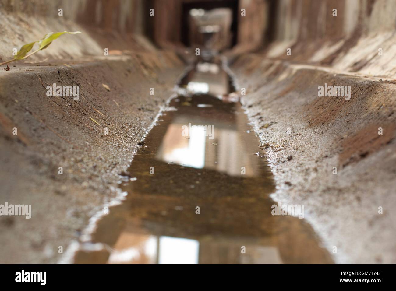 Roadside drainage canal hi-res stock photography and images - Alamy
