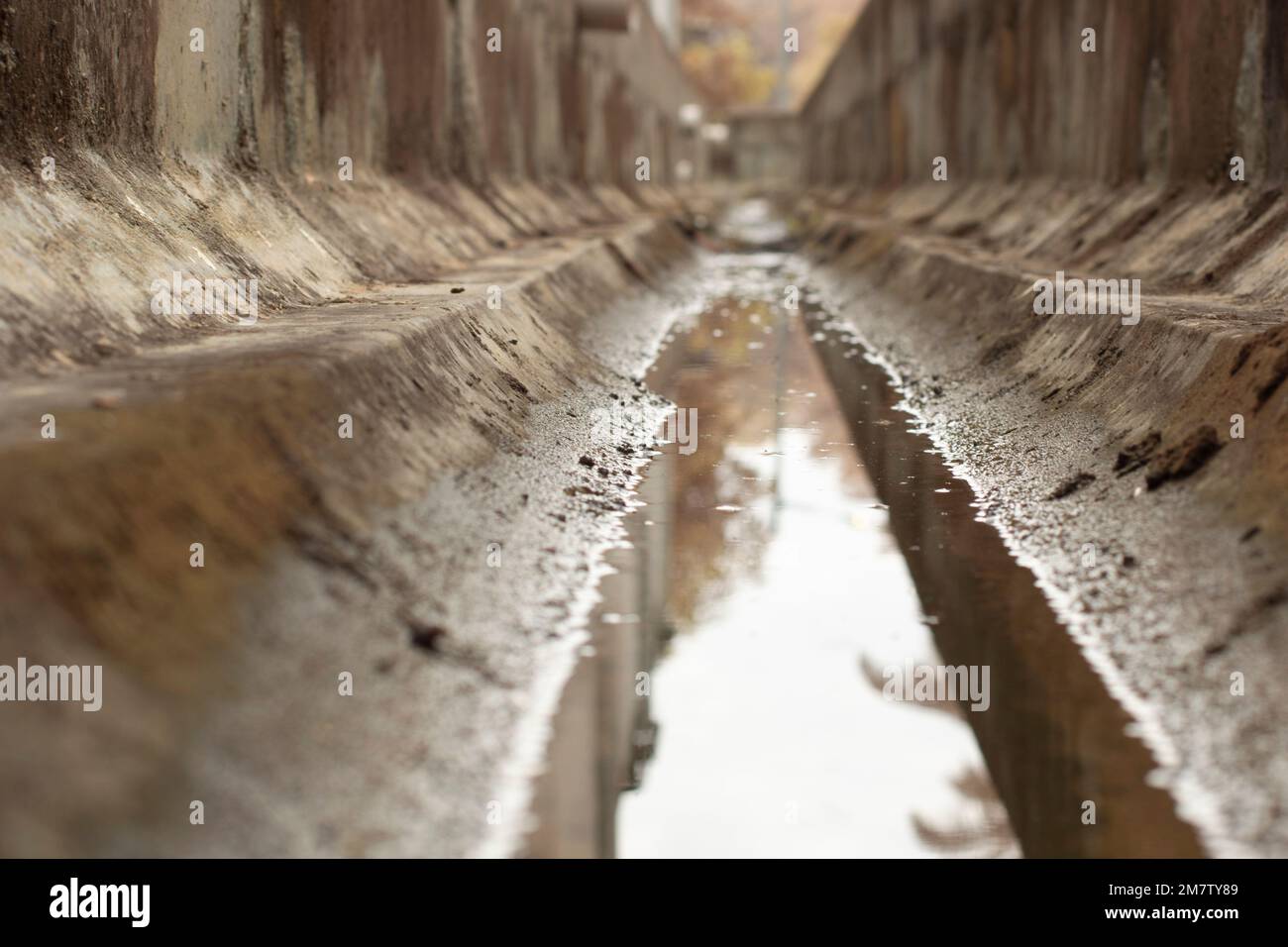 low-angle images of the urban drainage system Stock Photo - Alamy