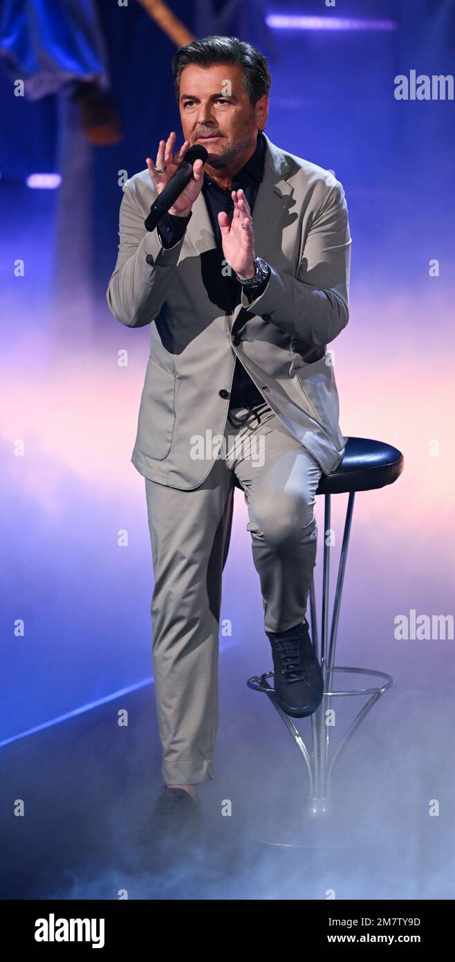 Leipzig, Germany. 22nd Oct, 2022. German pop and pop singer Thomas ...