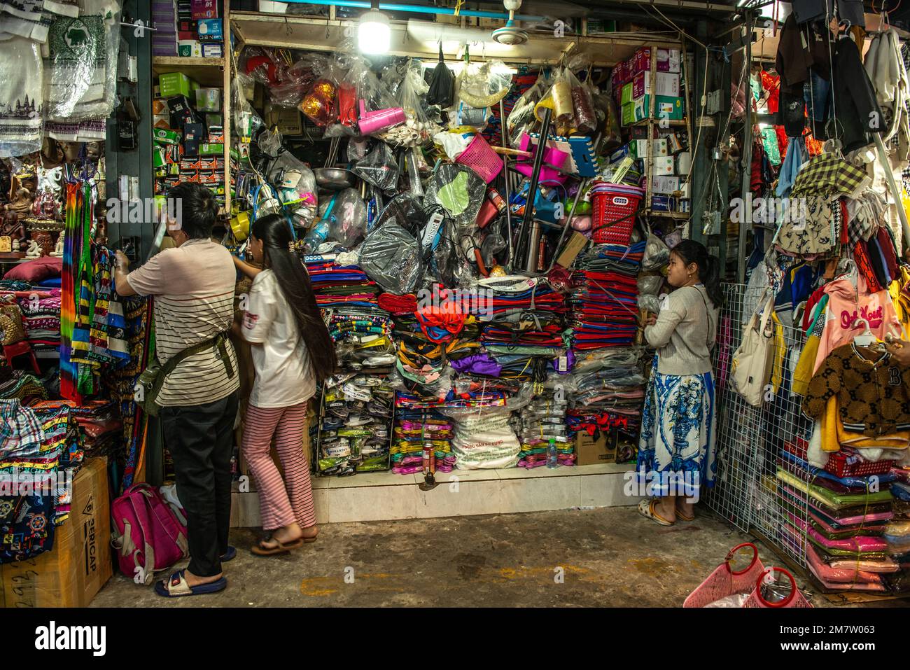 Cambodia, Street Market Stock Photo - Alamy