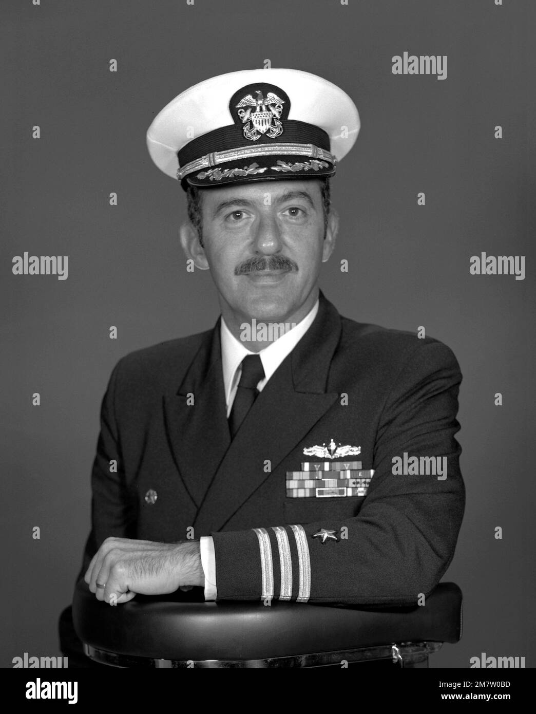 CDR Anthony J. Kibble, USN (covered). Country: Unknown Stock Photo - Alamy