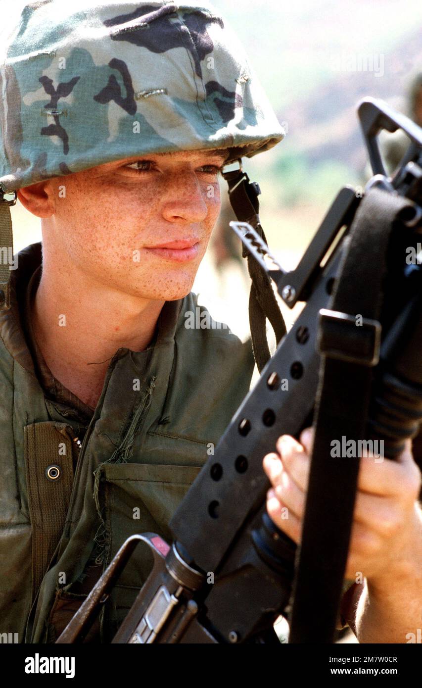 Lance Corporal Robert D. Kirkhart of Charlie Company, of Battalion ...