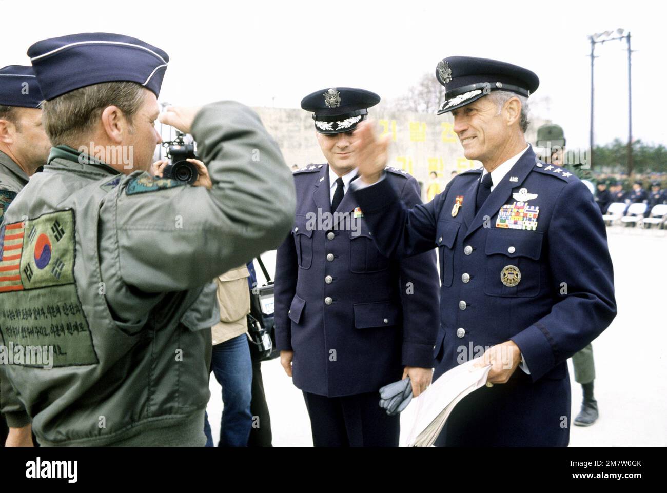 Commander in CHIEF of Pacific Air Forces, LTC Eugene Myers, 51st ...
