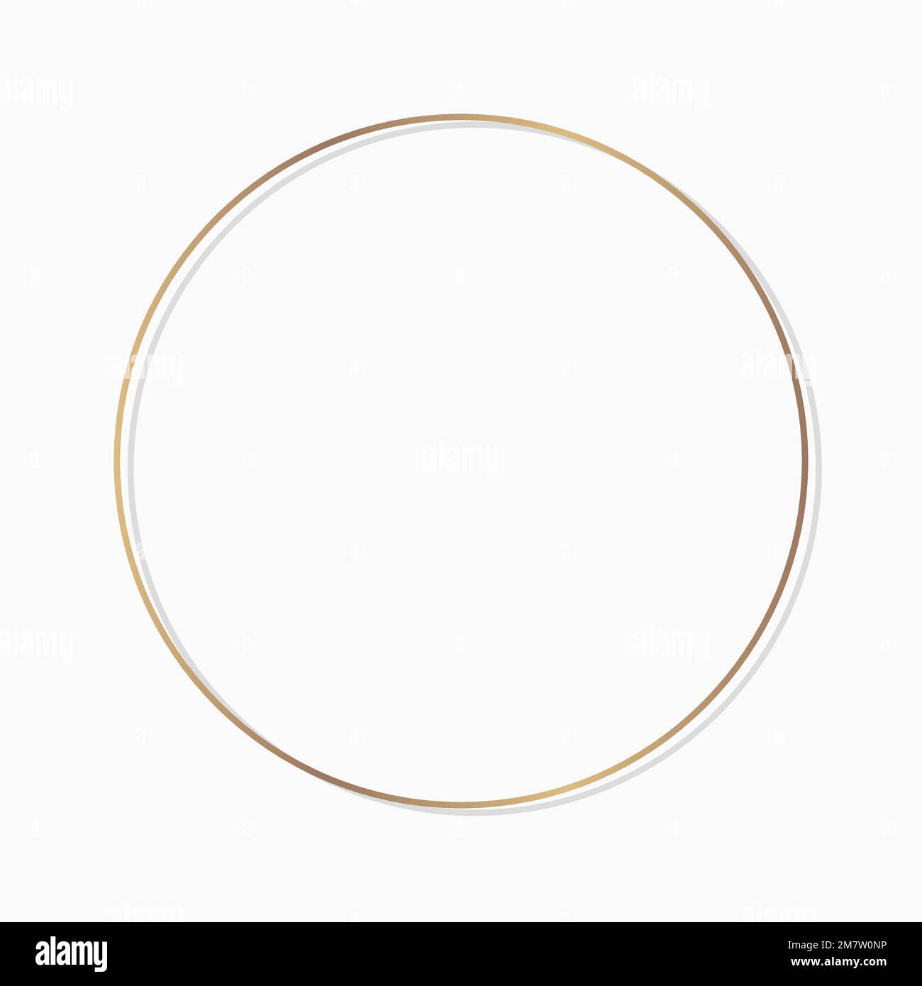 Circle round frame on a blank background vector Stock Vector Image ...