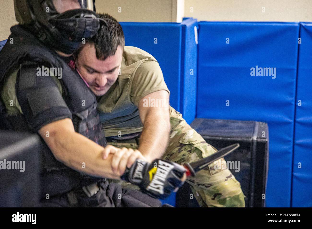 U.S. Army Reserve Cpl. Chase Fennel, a military police officer with the ...